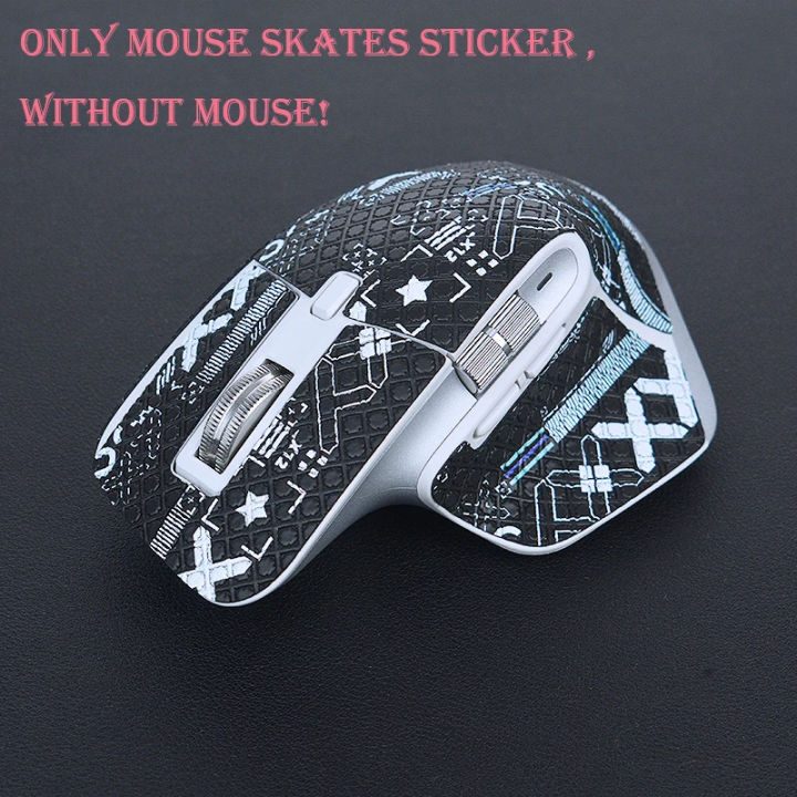 Half Stickers Full Set DIY Mouse Skin Mouse Skates Side Stickers Anti ...