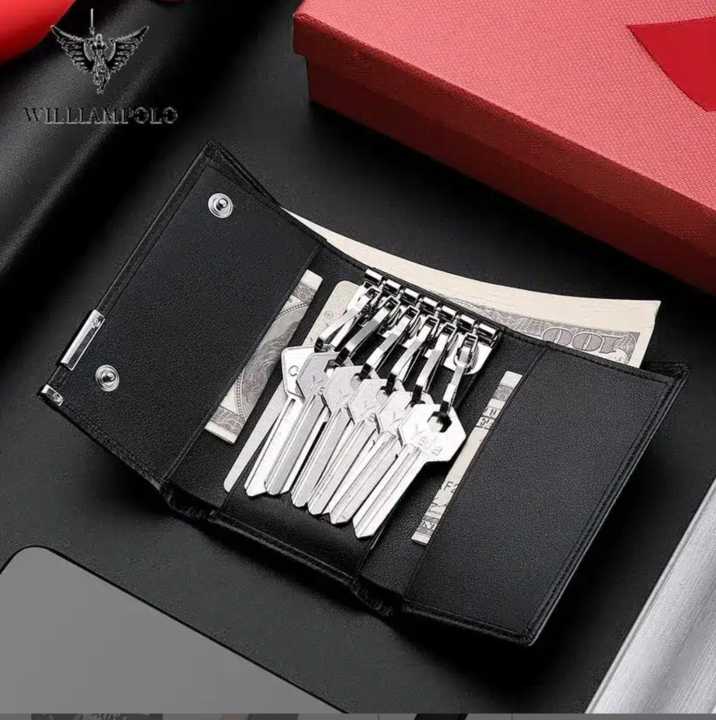 Stylish Key Ring Side Steel With Wallet Key Ring Folder With Wallet ...