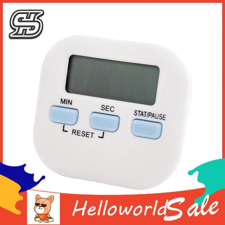 HelloWorld Kitchen Alarm Clock Clear Sound Manual Countdown Cooking ...