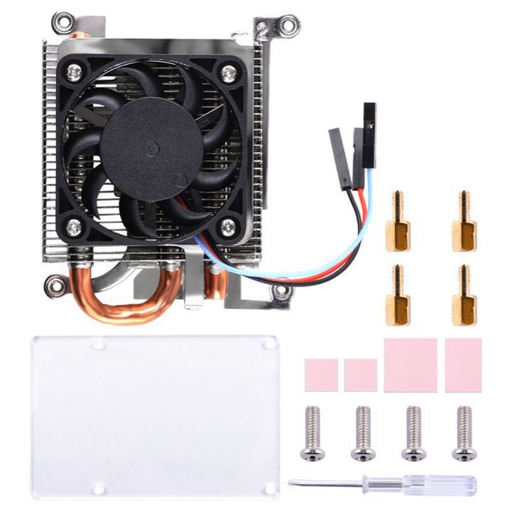 PWM Tower Cooling Fan for 3B/3B+/4B PWM with Thermal Pad | Daraz.com.bd