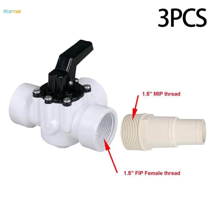 3x .25/ 1.5 inch Combo Hose Adapter for above Ground Pool Pump ...
