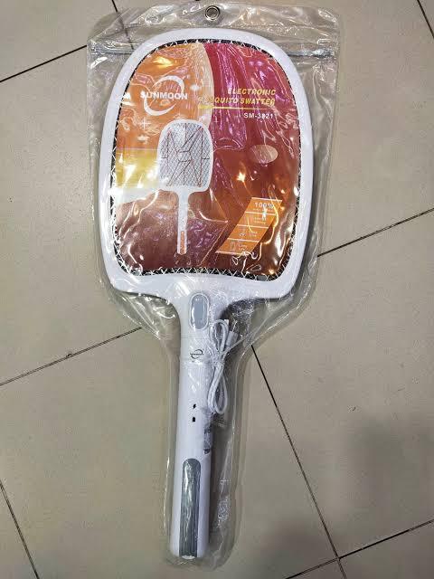 Mosquito Killer Electric Bat with Torch + Heavy Batter 3.7V Easy Change ...