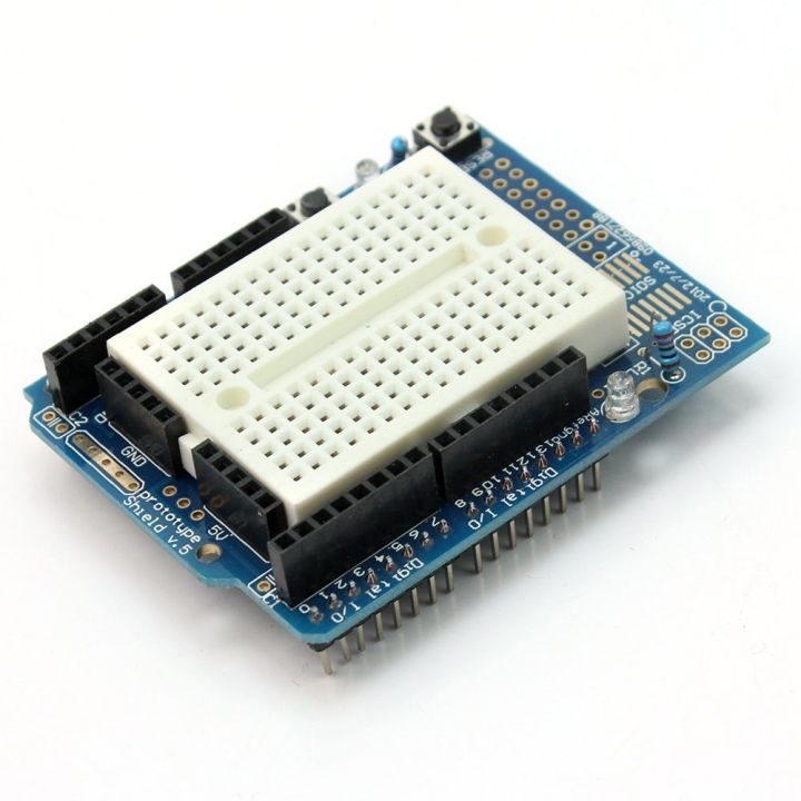 PROTO SHIELD Arduino UNO R3 Proto Shield Kit With Mini Breadboard ...