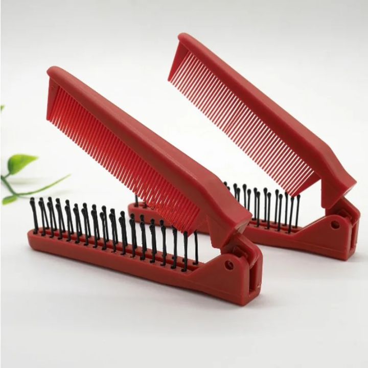 【3C VictoryEagle】Foldable Travel Hair Comb Double Headed Anti-static ...