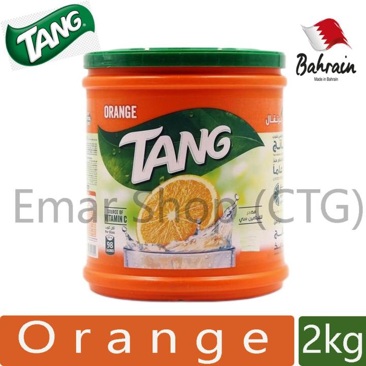 Tang Orange Flavoured Instant Drink Powder Tub 2kg | Daraz.com.bd