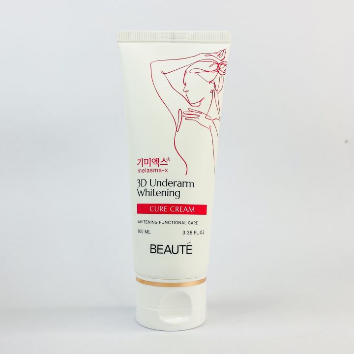 BEAUTE Melasma X 3D Underarm Whitening Cure Cream – 100ml | Korean Body ...