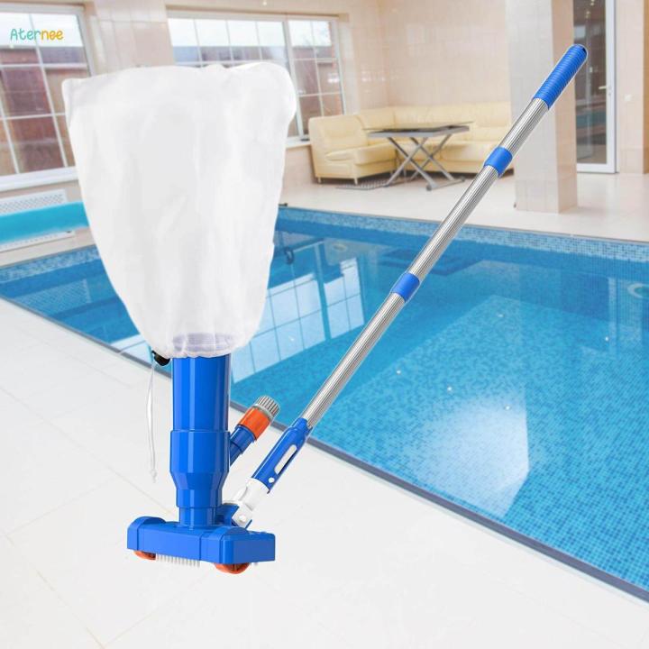 Pool Vacuum Cleaner Portable Swimming Mesh Pool Vacuum for above Ground ...