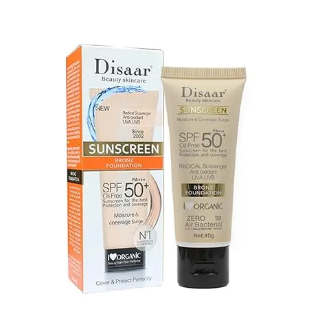 Sunscreen SPF 50 PA+++ SPF 50+ Foundation Face Cream Body Skin ...