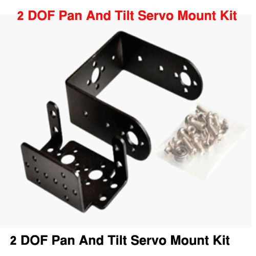 2 DOF Pan And Tilt Servo Mount Kit | Daraz.com.bd