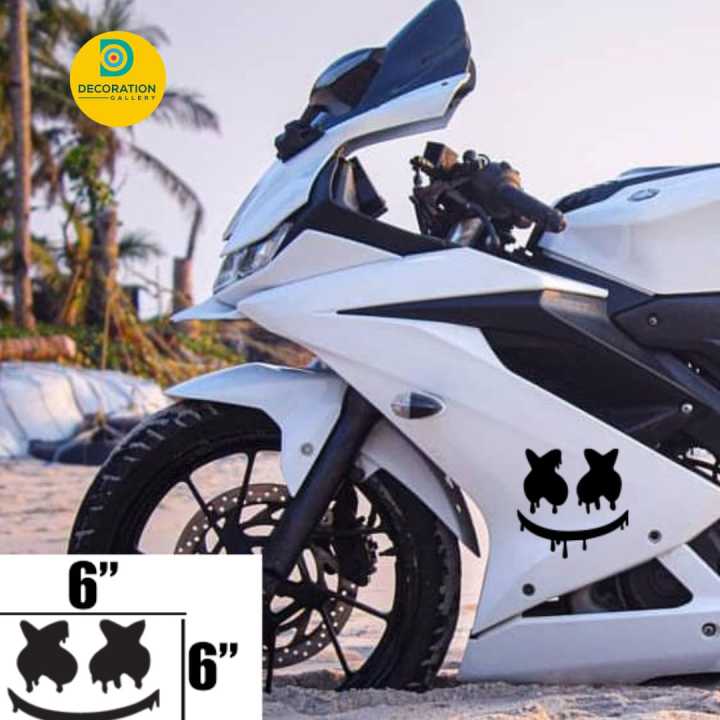 Marshmello DJ bike Sticker Bike Decal Sticker - Marshmello Decal Laptop ...