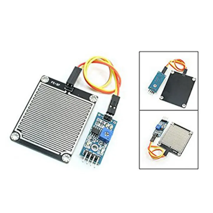 3X Rain Sensor Module Rainwater Rain Sensor Module 3, 3V-5V | Daraz.com.bd