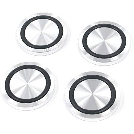 8 pcs 2'' inch Glass plate table leg, aluminum, round, | Daraz.com.bd