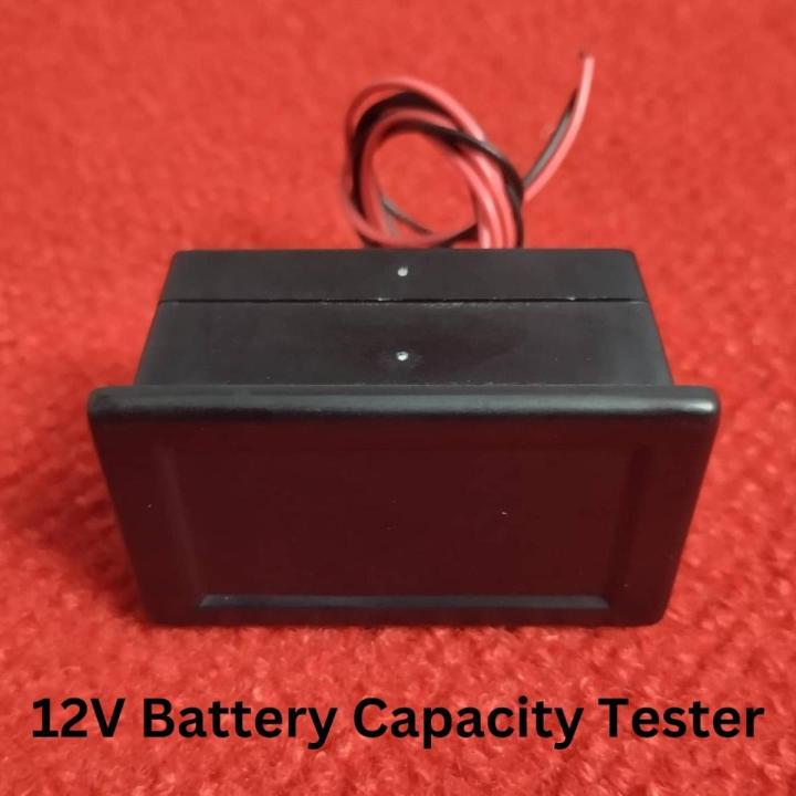 12V Battery Capacity Testers With Digital Voltmeter DC 12-60V Car ...