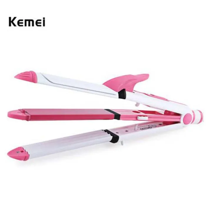 Kemei KM-1213 corn perm hair curling dual-use electric splint - Hair ...