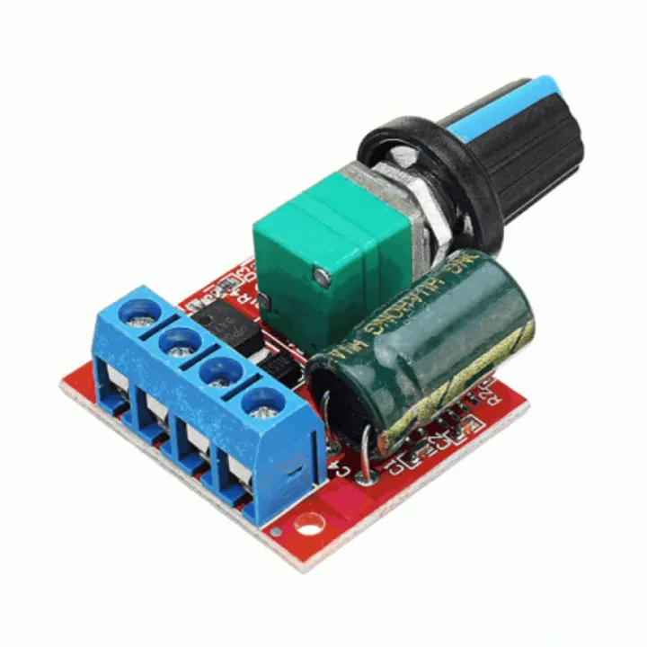 PWM 5A 30W 1.8V ~15V DC Motor Speed Controller Module Speed Control ...