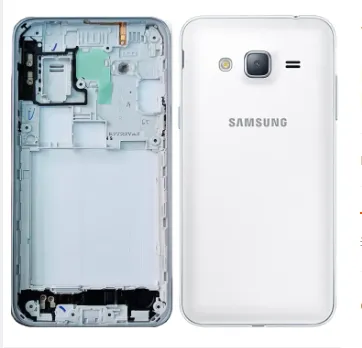 Samsung Galaxy J3 (Polycarbonate Plastic) Housing / Back Shell / Casing ...