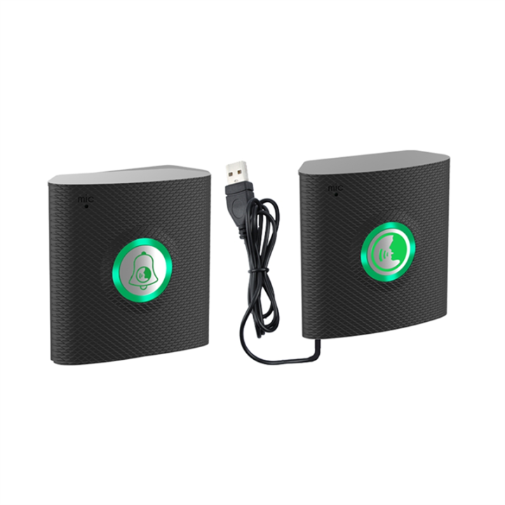 Wireless Long Distance Voice Intercom Full Duplex Door Phone Two Way ...