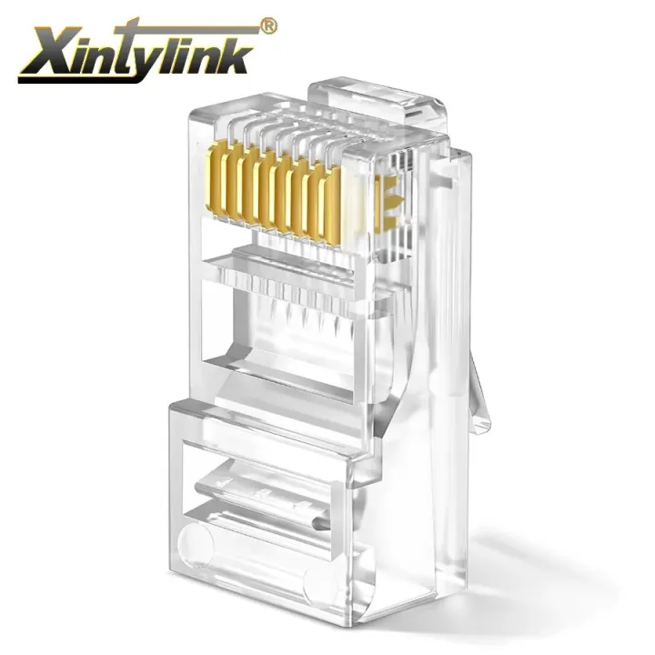 xintylink rj45 connector rg rj 45 cat6 ethernet cable plug rg45 cat 6 ...