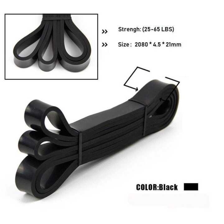 Natural Latex Set Pull Up Assist Bands Stretch Resistance Band Mobility ...