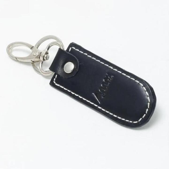 Key Ring Black Color Original Leather Biker Key Ring-Leather Key Ring ...