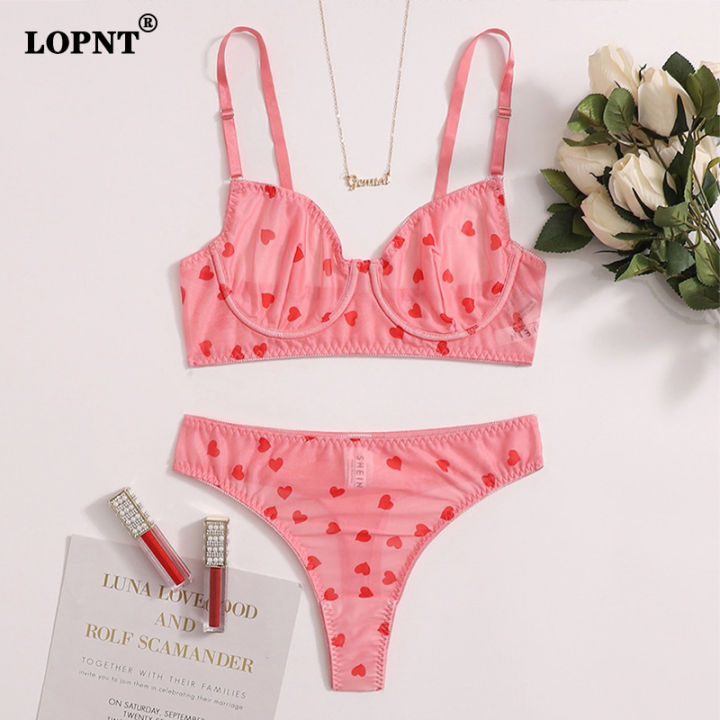 Lopnt Female Lingerie Lingerie for Women Body Shorts Push-up Bra Fancy ...