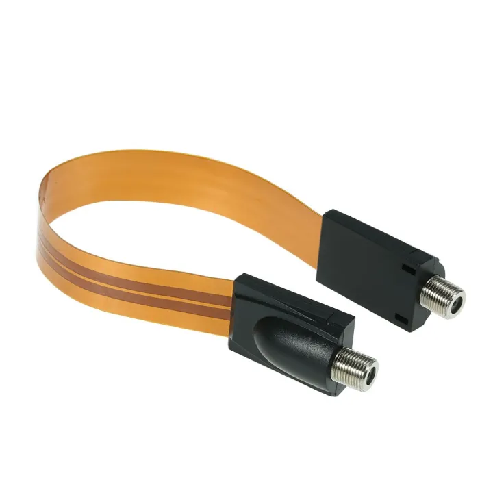 Extreme Slim Flat Power Cable Female F Connector Fits Under Doors ...