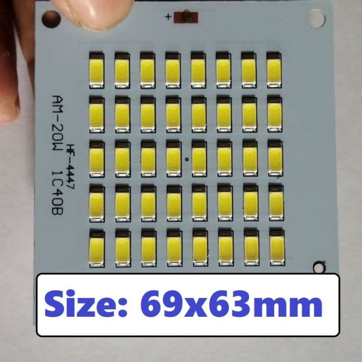 HF-4447 AM-20W WHITE Color 3.7V 20Watt LED Light Bulbs 69x63mm 40Pcs ...