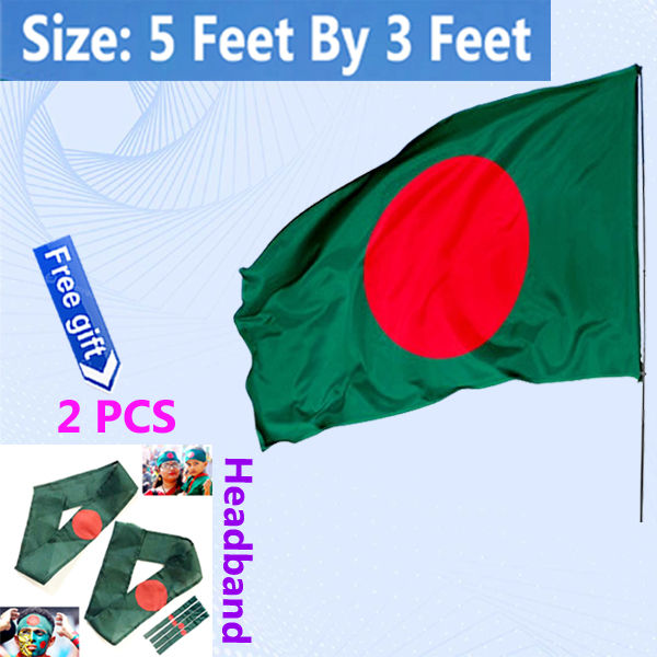 Premium (5 By 3) Feet Bangladesh National Flag Direct Factory Supply ...