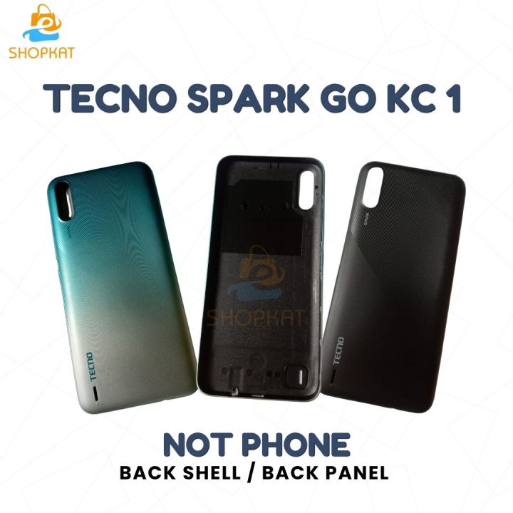 Tecno Spark Go KC1 Polycarbonate Plastic Back Shell/Back Panel/Battery ...