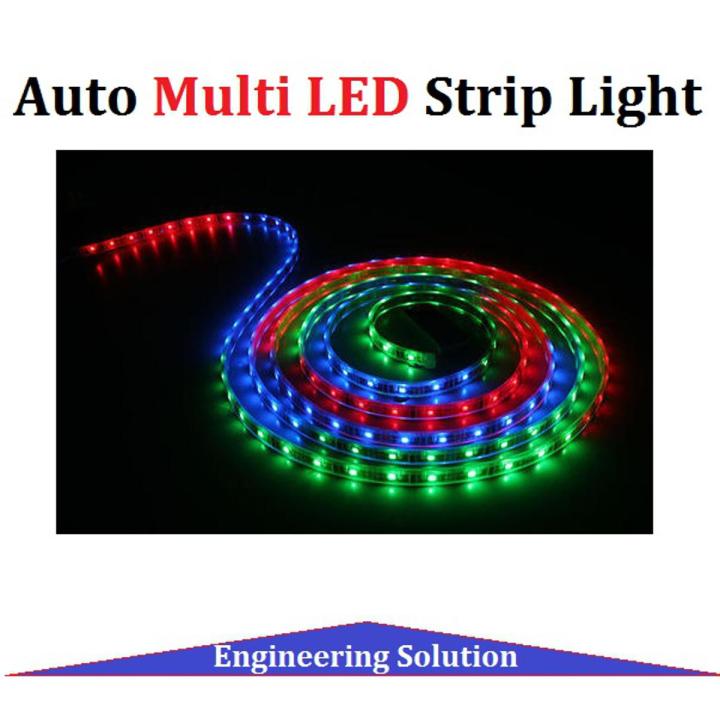 Multi Color LED Strip Light-3Feet | Daraz.com.bd