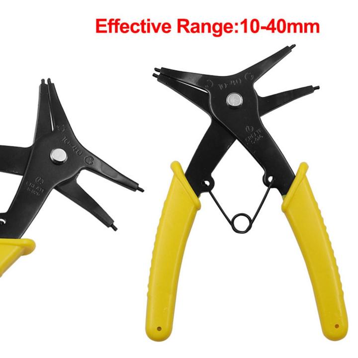 Multifunction 2-in-1 DIY Snap Spring Ring Circlip Removal Install Plier ...