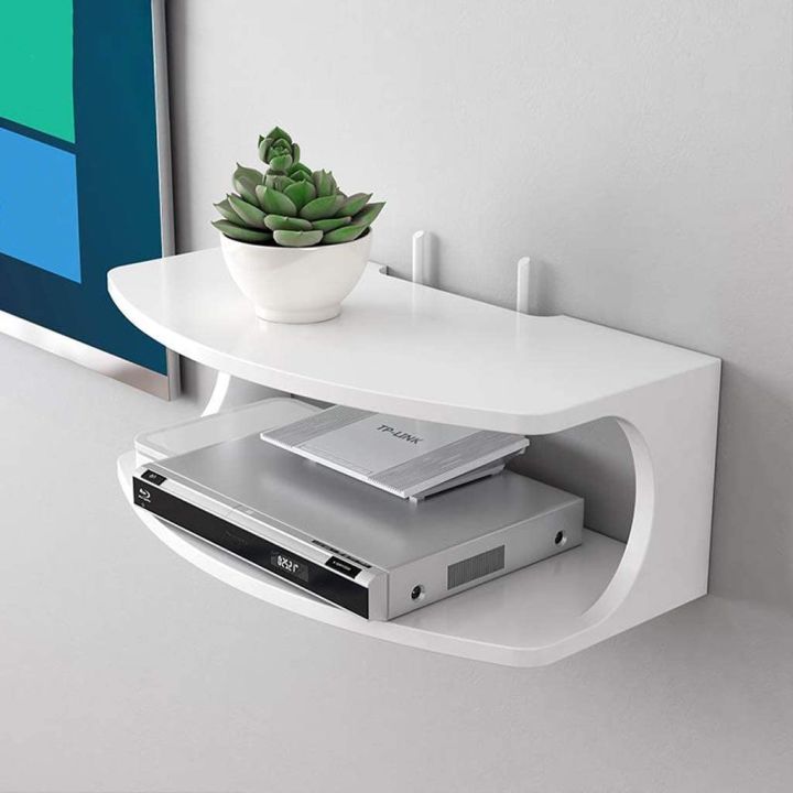 WiFi Router Set Top Box Sky Box Storage Shelf Photo Toy Game Console ...