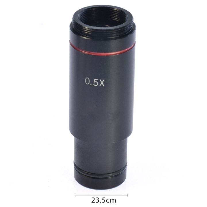 0.5X C Mount Microscope Adapter 23.2mm Electronic Eyepiece Reduction ...