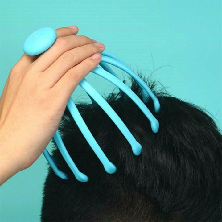 WS Magnetic Beads Manual Head Massage Eight Massager Portable Hand Held ...