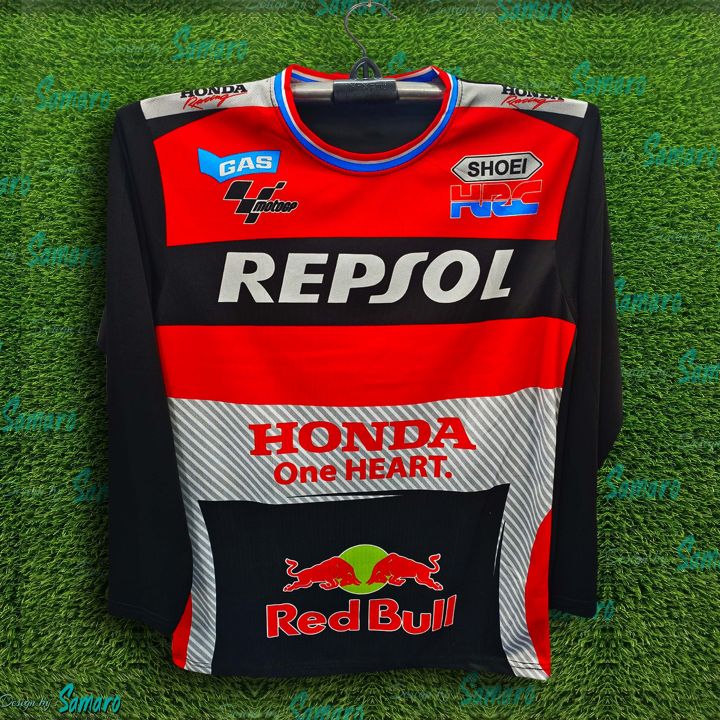 Honda Full sleeve Bike Jersey For Man - Repsol Bike Jersey - Honda Bike Jersey | Daraz.com.bd