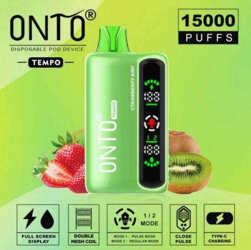 Onto United Kit 8000 Puff Disposable Chargeable Vaoupepe E Cigarette ...