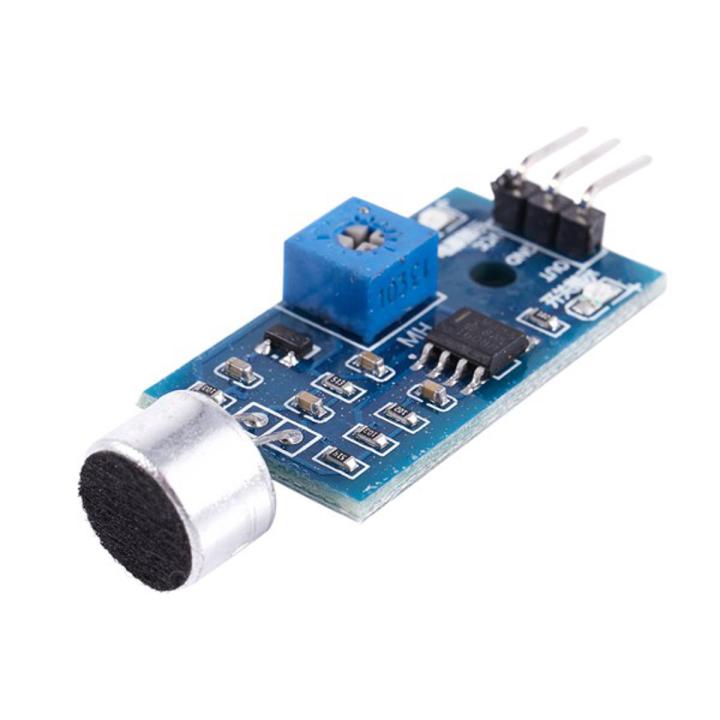 3.3V/3.5V LM393 Microphone Amplifier Sound Sensor MIC Voice Module for Arduino | Daraz.com.bd