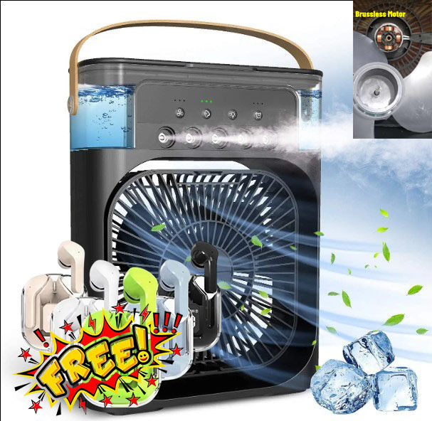 Mini Water Air Cooler Fan With Humidifier Original Product | Daraz.com.bd