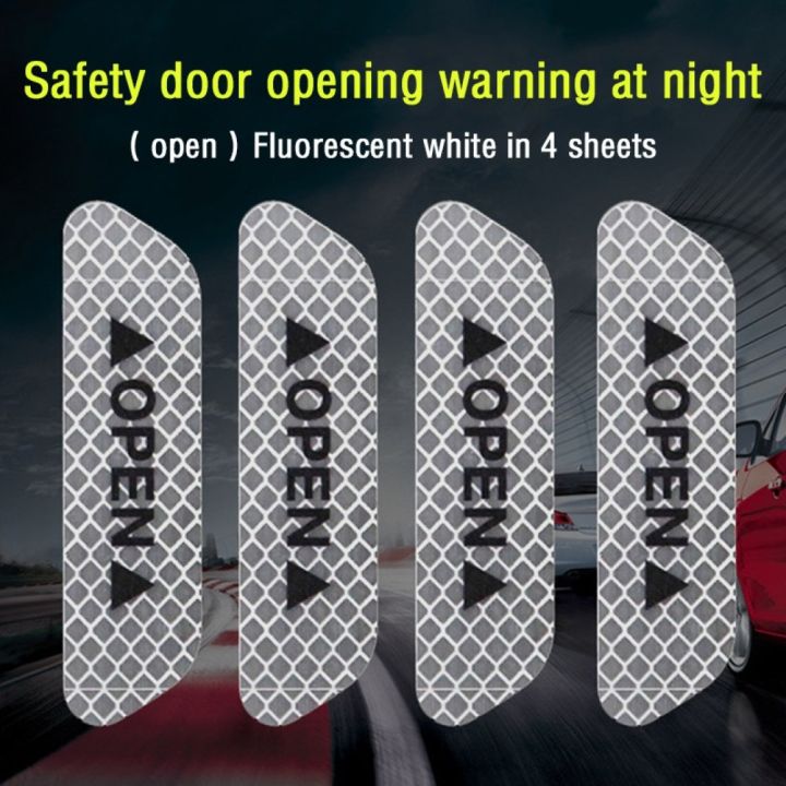Car Stickers Car Door Sticker Decal Warning Tape Car Reflective ...
