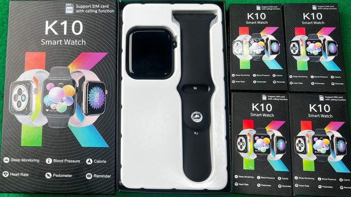 K10 Smart Watch with Sim and Memory Support, Calling Function , Mobile Connection | Daraz.com.bd