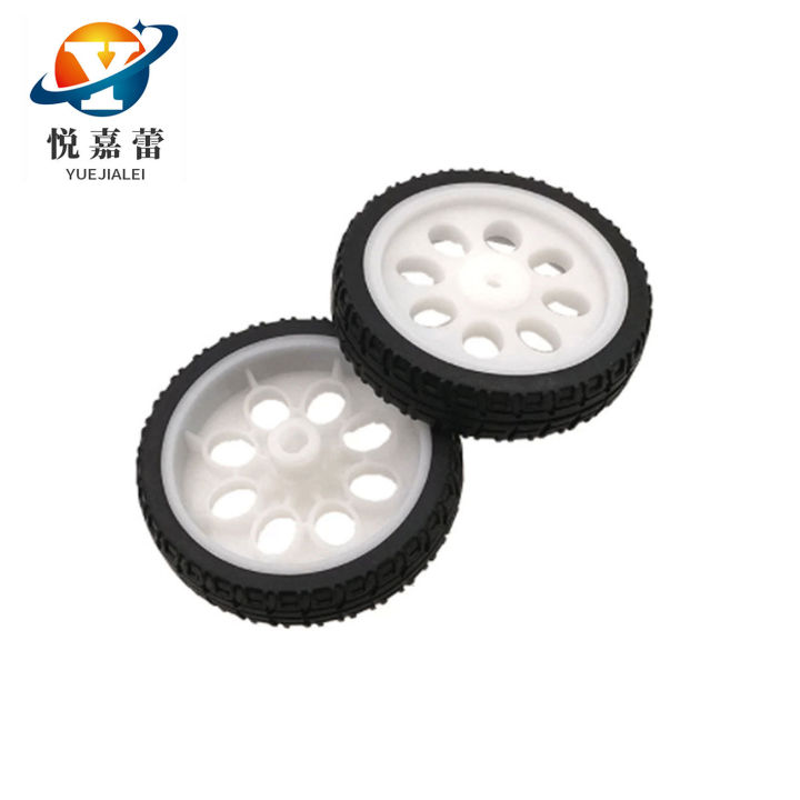 DIY Wheel Robot Tire TT Motor robot Smart Car Platform Car Electronic ...