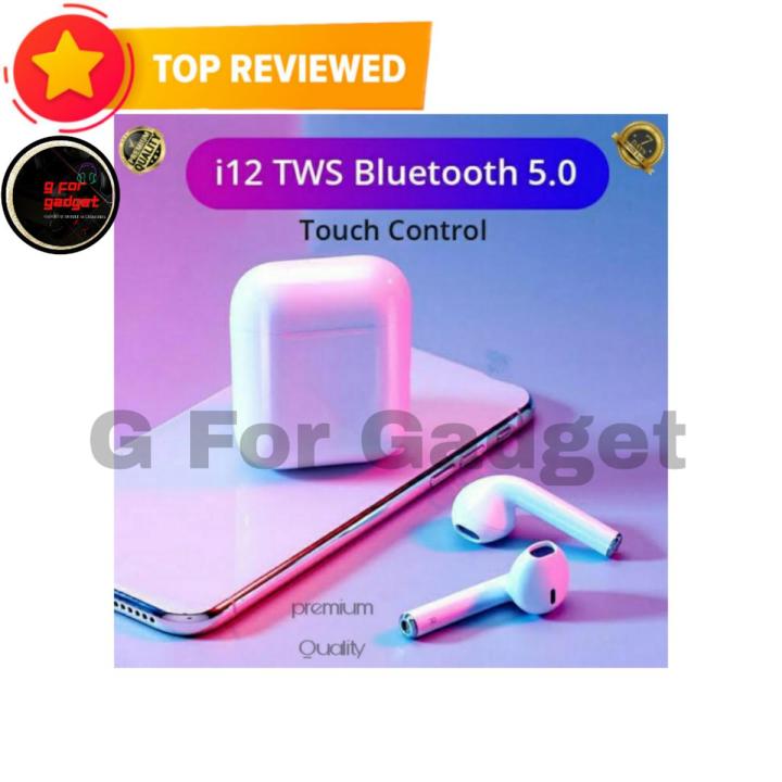 i12 Buds Air | Tws Bluetooth Earphones | V5.0 Acc - Bluetooth Earbuds ...