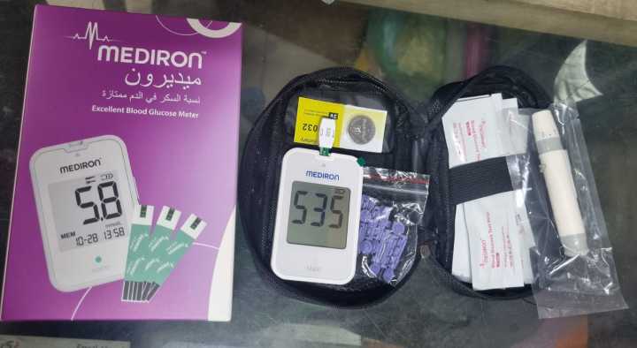 Blood Glucose Meter mediron | Daraz.com.bd