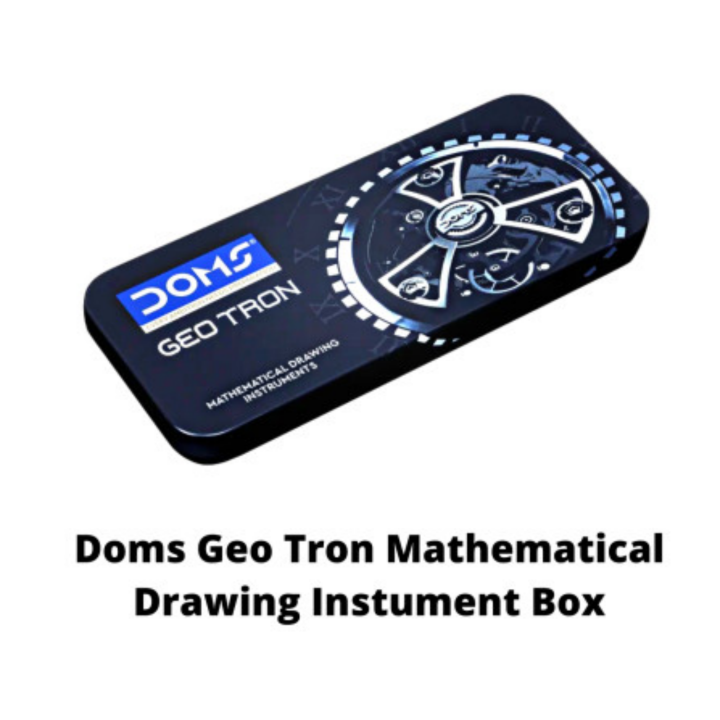 Doms Geo Tron Mathematical Drawing Instrument Box(free 1 Ball pen and ...