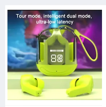 Tws Ultrapods Max Wireless 5.3 Waterproof Earbuds With Display ...