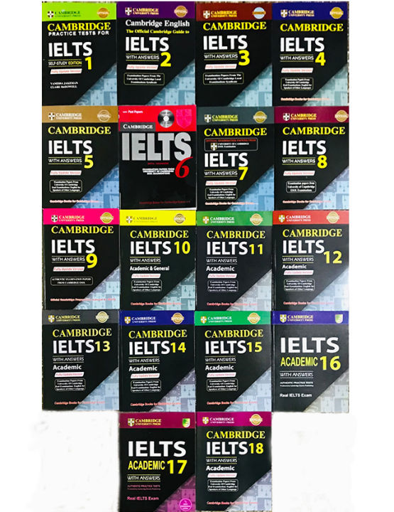 Cambridge IELTS (1-19) FULL SET Self-study Student's Book (Without Audio DVD) | Daraz.com.bd