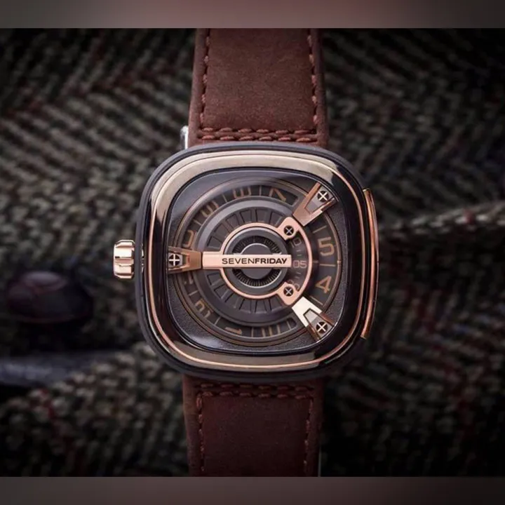 Seven Friday Fashionable Watch For Men-Brown , Black , Chocolate ...