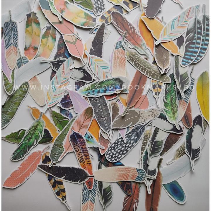 10 pc different design- Palok Bookmarks (12cm*3cm size) | Daraz.com.bd