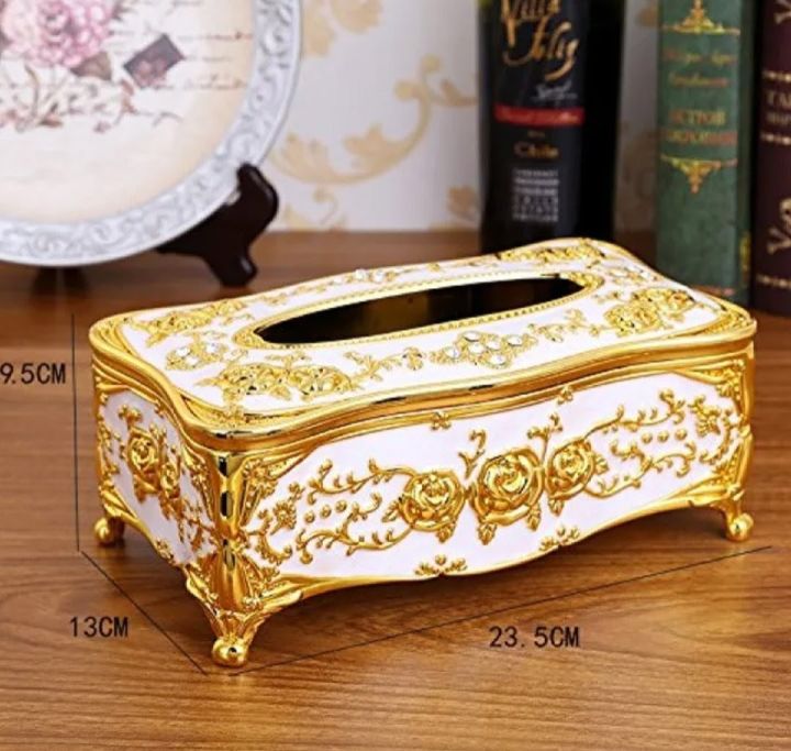 Elegant Design Tissue Holder – Decorative Tissue Box for Living Room ...