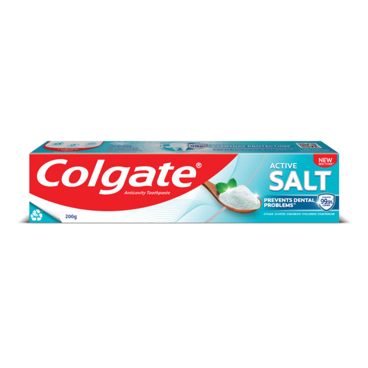 Colgate Active Salt Toothpaste 200 gm | Daraz.com.bd